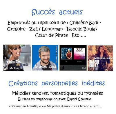 NICOLE VALERIE - SPECTACLE 100% CHANSONS FRANCAISES - Soustons - (40140)