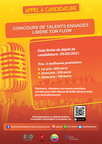 Concours de talents engagés - Lyon 01 - (69001)