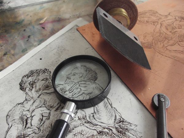 Cours : technique de la gravure - Paris 13 - (75013)