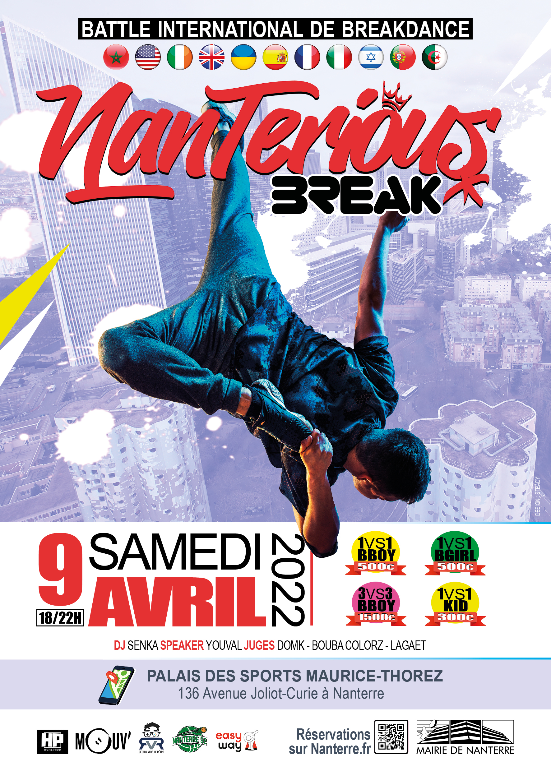 Battle international de breakdance "Nanterious Break" - Nanterre ...