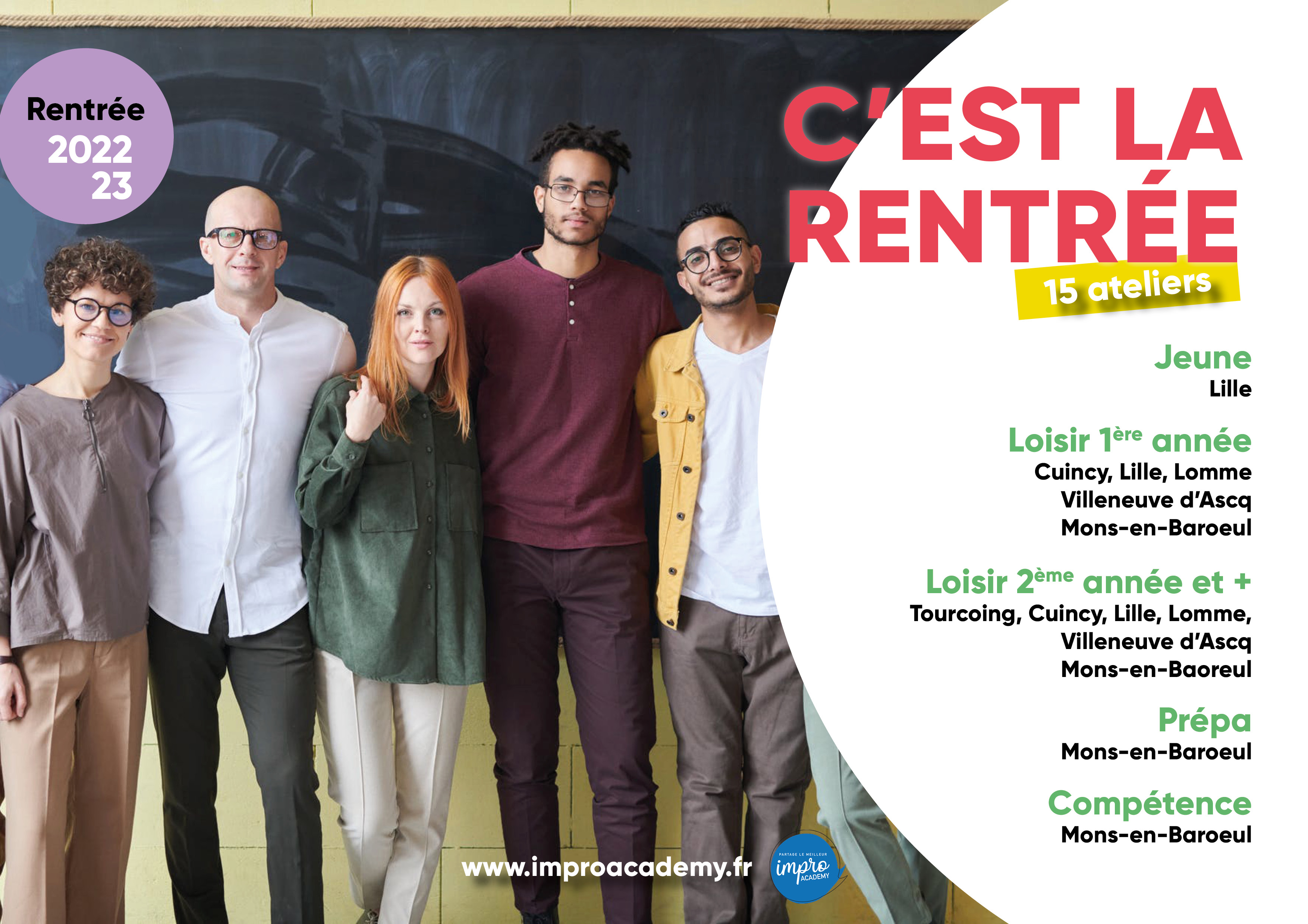 Impro Academy - Cours d'Improvisation Théâtrale - Lille - (59000)