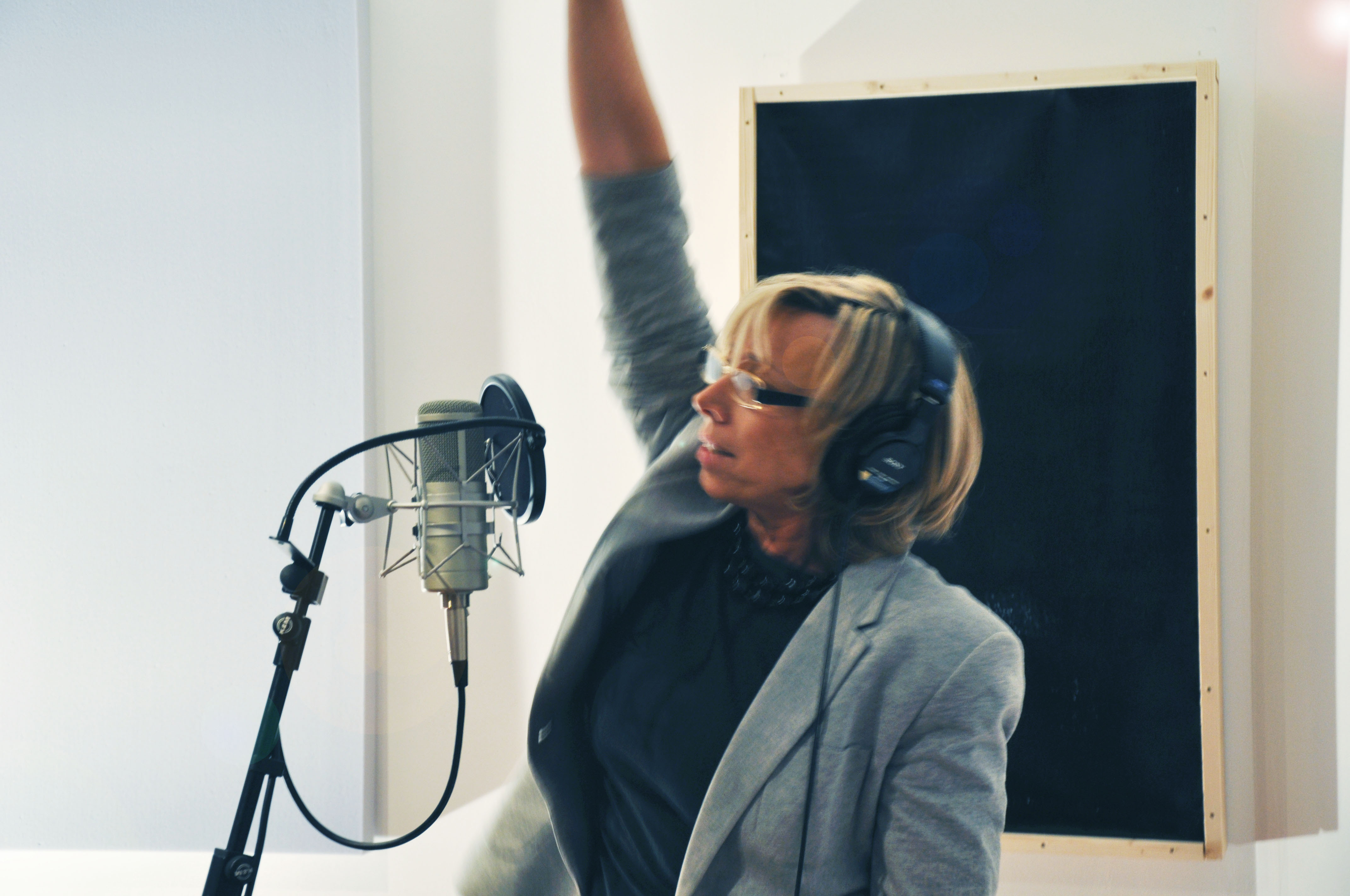 Enregistrer une chanson dans un studio d'enregistrement, pour le loisir ...