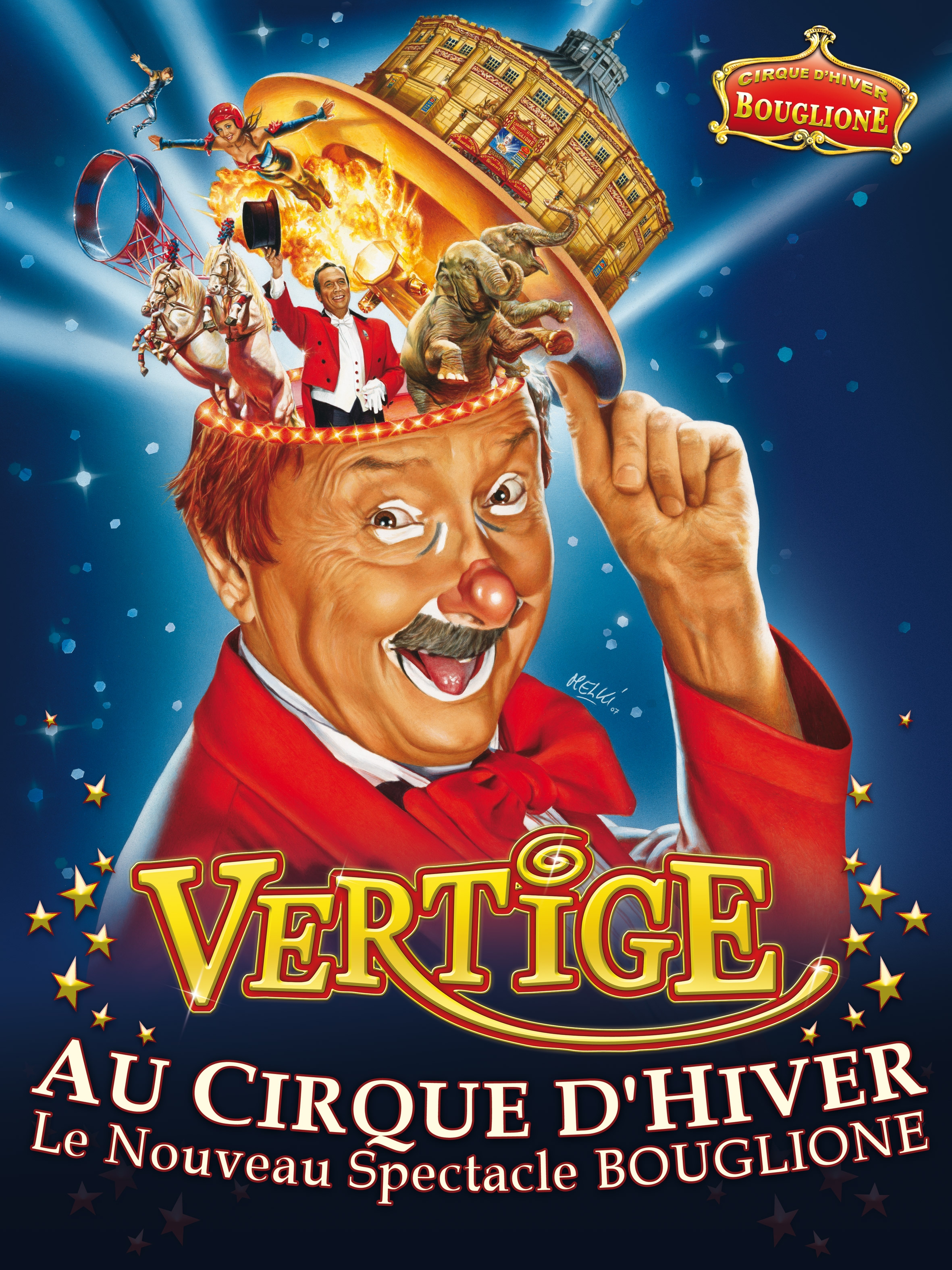 "VERTIGE" Le Nouveau Spectacle Bouglione au Cirque d'Hiver de Paris